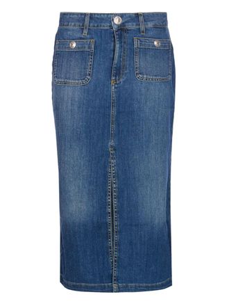 Liu Jo Rock mit Schlitz - Blau