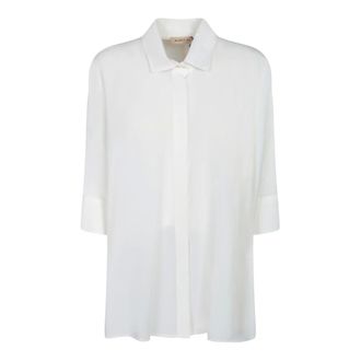 Blanca Vita Femme, Blouses et Chemises, Blanc, Taille: 40 FR T-shirt blanc avec manches chauve-souris