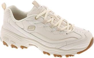 Skechers DLites Good Neutral Baskets pour Femme, Blanc cassé, Blanc cassé, 11 US