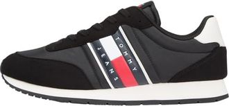 Tommy Jeans TJM Classic Runner Em0em01709 Low Top pour Homme, Black, 41 EU