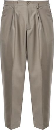 Giuliano Galiano Pantalon Hans &agrave; pinces - Homme - Pantalons - Beige - Taille: S