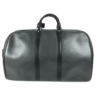 Louis Vuitton unisex, Pre-owned, Noir, Taille: ONE Size Sac Week-end en Cuir Pre-owned