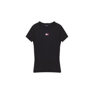 Tommy Jeans Damen, Oberteile, Schwarzk, XLGr&ouml;&szlig;e