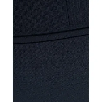 Pantaloni Torino Virgin Wool Tapered Trousers - Blue
