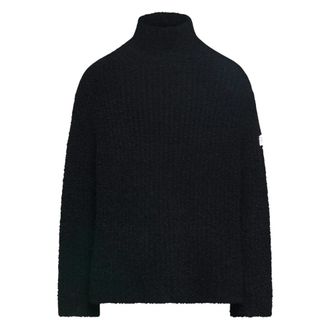 Maison Margiela Boucle Strick-Rollkragenpullover - - Knitwear - Herren - Schwarzk - L