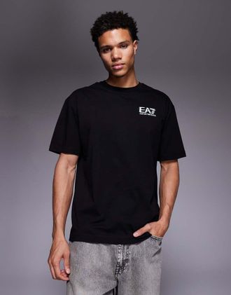 Emporio Armani Armani EA7 - T-shirt - Noir-Bleu