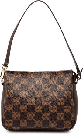 Louis Vuitton Crossbody Bags - Damier Ebene Trousse Pochette - Gr. unisize - in Braun - f&uuml;r Damen