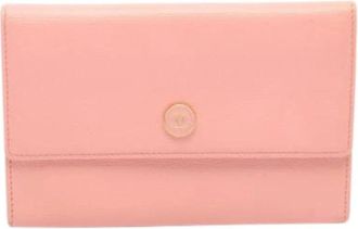 Chanel Portefeuille pliant vintage doccasion - Femme - Pre-owned - Rose - Taille: ONE Size