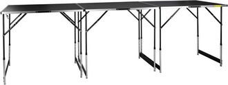 Dema Tapeziertisch 3m Klapptisch Mehrzwecktisch Flohmarkttisch Campingtisch 3-teilig