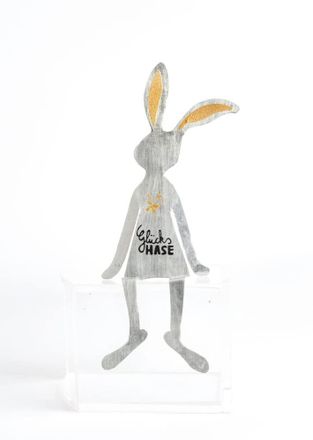 Good old Friends Hasen Kantenhocker Gl&uuml;ckshase