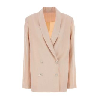 Loulou Studio Femme, Vestes, Rose, Taille: 40 FR Minka Blazer