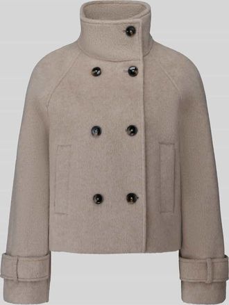 Jake*s Casual Regular Fit Wollmantel mit Viskose-Woll-Anteil