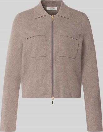 Christian Berg Regular Fit Strickjacke aus reiner Viskose