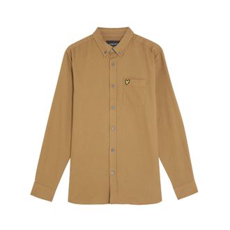 Lyle & Scott Hemd f&uuml;r Herren, Flanell (Braun)