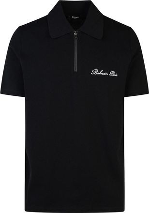 Balmain Poloshirt - Schwarz