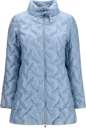 Herno Midi Daunenjacke - - Jackets - Damen - Blau - L