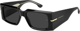 Victoria Beckham Femme, Accessoires, Noir, Taille: 55 MM Lunettes de soleil