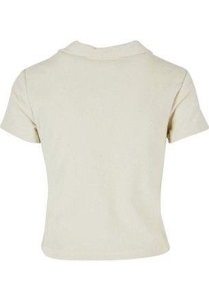 Urban Classics Kurzarmshirt Urban Classics Damen Ladies Towel Polo Tee (1-tlg)