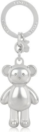 Tous Damen LLAVERO OSO Teddy Bear Plateado SILBERNER TEDDYBÄR-SCHLÜSSELANHÄNGER, Plata, Talla Única