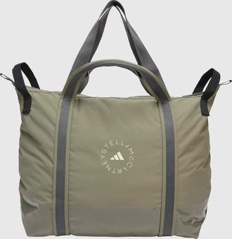 Stella McCartney Logo Tote Bag, Woman, Green