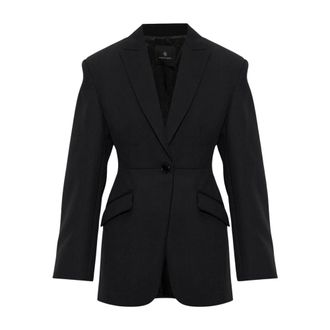 Anine Bing Elga Blazer - - Jackets - Damen - Schwarzk - M