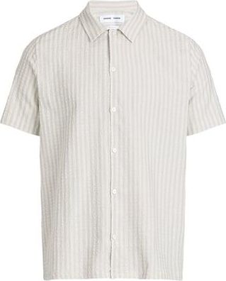 Sams&oslash;e & Sams&oslash;e Polo manches courtes textur&eacute;