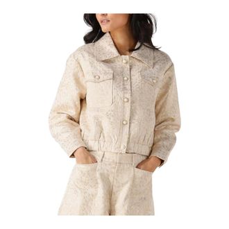 Amaya Amsterdam Damen, Jacken, Beige, SGröße