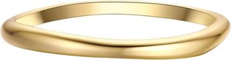 Glanzst&uuml;cke M&uuml;nchen Ring - Sterling Silber Ring - Gr. 48 - in Gold - f&uuml;r Damen