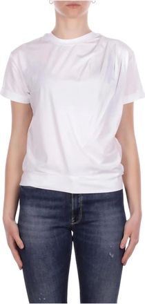 Alpha Studio Femme, Tops, Blanc, Taille: 44 FR Top &agrave; Fronces Lat&eacute;rales