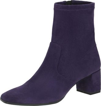Caprice Damen Stiefeletten mit Absatz mit Reißverschluss Vegan, Lila (Purple Stretch), 39 EU