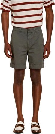 Mason's Homme, Shorts, Vert, Taille: L Chinos Bermuda