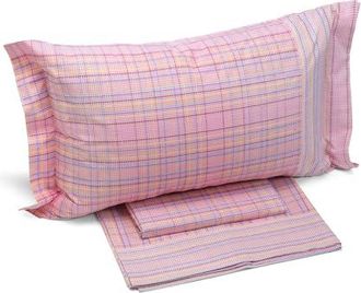 Caleffi Bettwäsche-Set für Doppelbett aus 100% Baumwolle, 240 x 280 cm, Spannbettlaken für Doppelbett, Matratzenschoner 180 x 200 cm, für Matratze mit Einer H