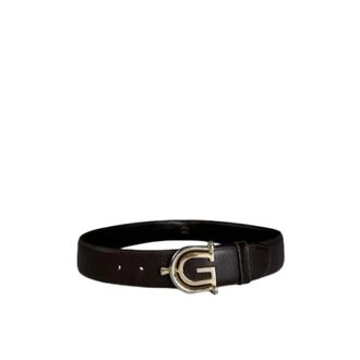 Gucci Pre-owned Double G Logo Belt - - Pre-owned - Damen - Braun - ONE SIZE