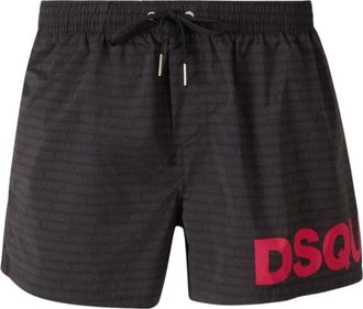 Dsquared2 Homme, Maillots de bain, Noir, Taille: XL Boxer Mini
