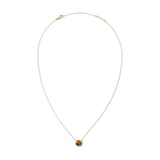 Daniel Wellington Tigerauge Gold Choker Halskette - - Accessories - Damen - Gelb - ONE SIZE