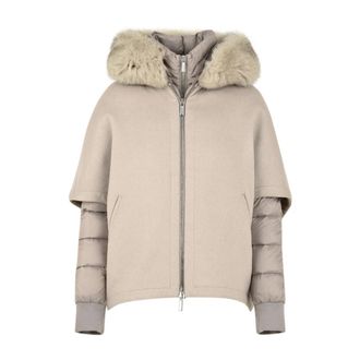 Moorer Pegaso Cwr Jacket - - Jackets - Damen - Beige - S