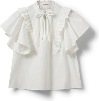Sofie Schnoor Femme, Blouses et Chemises, Blanc, Taille: 38 FR Blouses