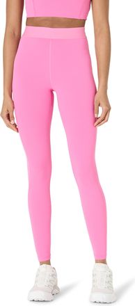 Amazon Essentials Damen Active FormFlex Buttery Soft Yoga-Leggings mit elastischer Taille hohe Taille volle Schrittlänge von 70cm, Flamingo Rosa, XXL