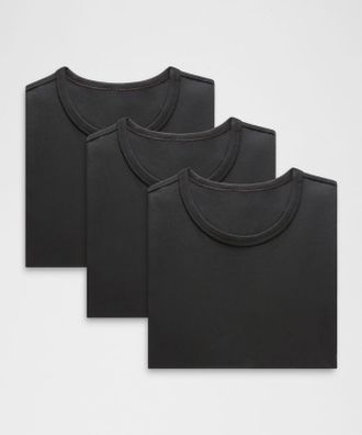lululemon T-Shirt classique en coton biologique Lot de 3 pour Hommes - Taille 2XL