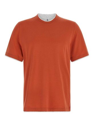 Brunello Cucinelli T-Shirt - Orange