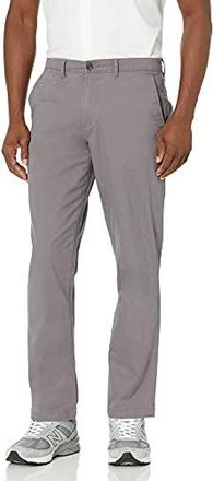 Amazon Essentials Pantalon Chino Extensible Décontracté à Coupe Athlétique (Grandes Tailles Disponibles) Homme, Charbon, 30W / 32L