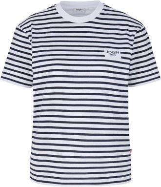 Joop Rundhalsshirt Teele mit Streifen