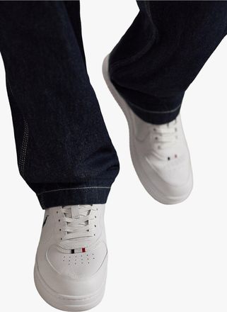 Polo Ralph Lauren Baskets basses en cuir de vache