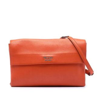 Prada Pre-owned Vintage Crossbody - Femme - Pre-owned - Orange - Taille: ONE Size