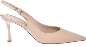Baldinini Femme, Chaussures, Beige, Taille: 37 1/2 EU Escarpin Slingback en Cuir