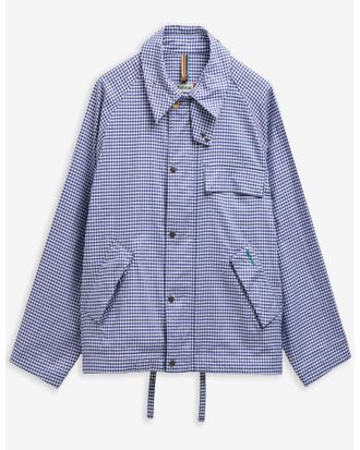 Barbour Paul Smith loves Barbour Overshirt mit Kleinkaromuster in