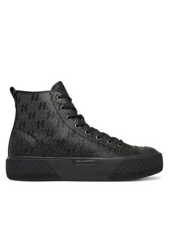 Karl Lagerfeld Sneakers aus Stoff Kampus Max III KL50446G Schwarz