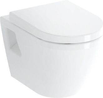 Vitra Integra Duroplast Wand-WC + Sitz, Wei&szlig; gl&auml;nzend (7063-003-6286)