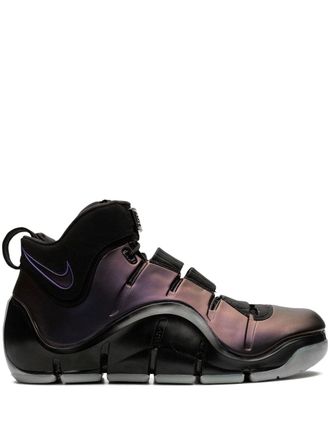 Nike baskets LeBron 4 Eggplant - Noir