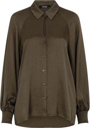 Ibana Tyna Bluse - - Blouses & Shirts - Damen - Gr&uuml;n - S